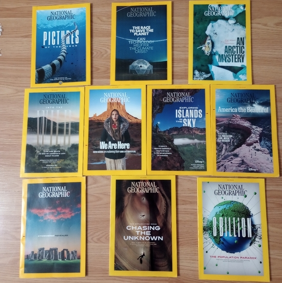 National Geographic | Media | National Geographic Magazines Lot Of ...